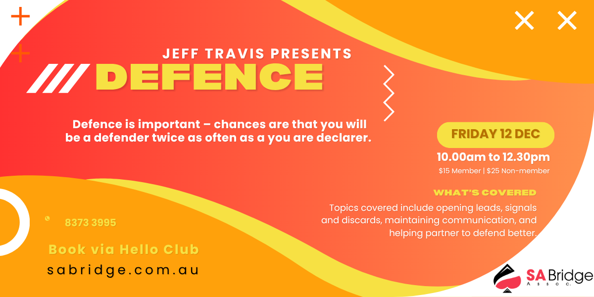 Defence - SA Bridge Association